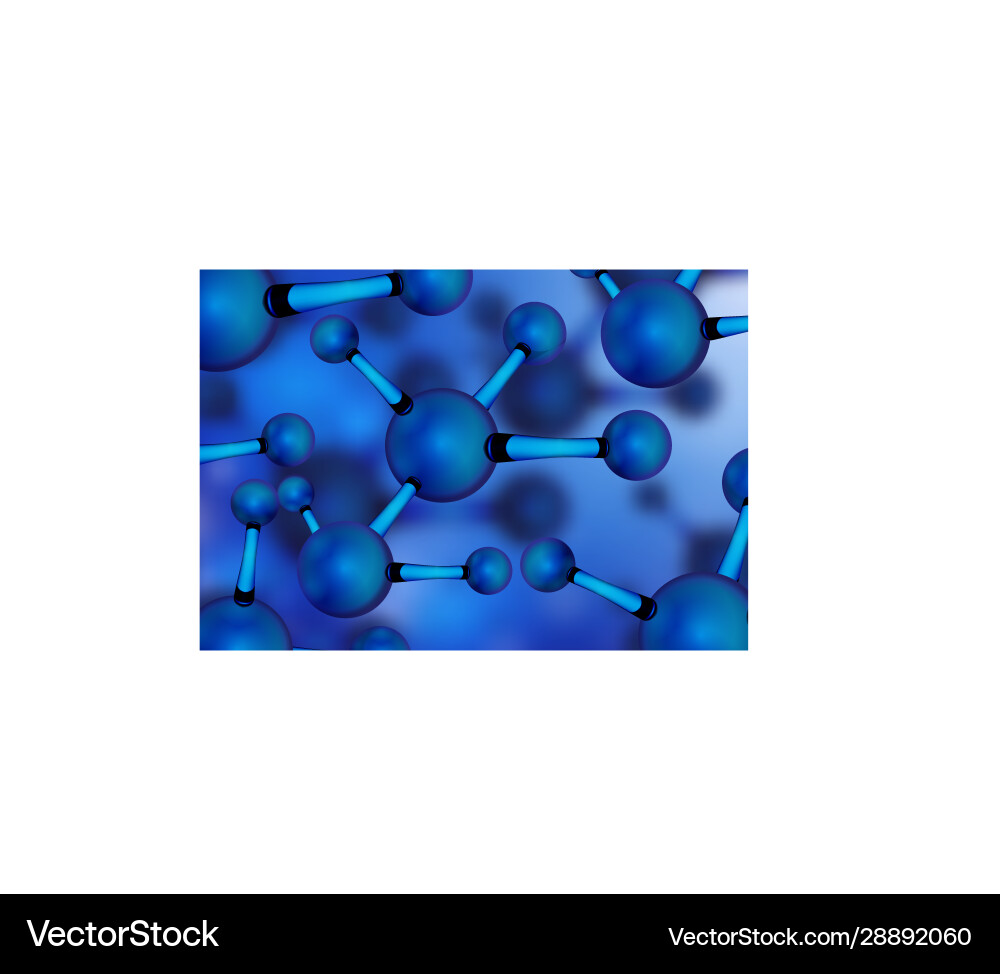 Abstract molecules design atoms medical Royalty Free Vector