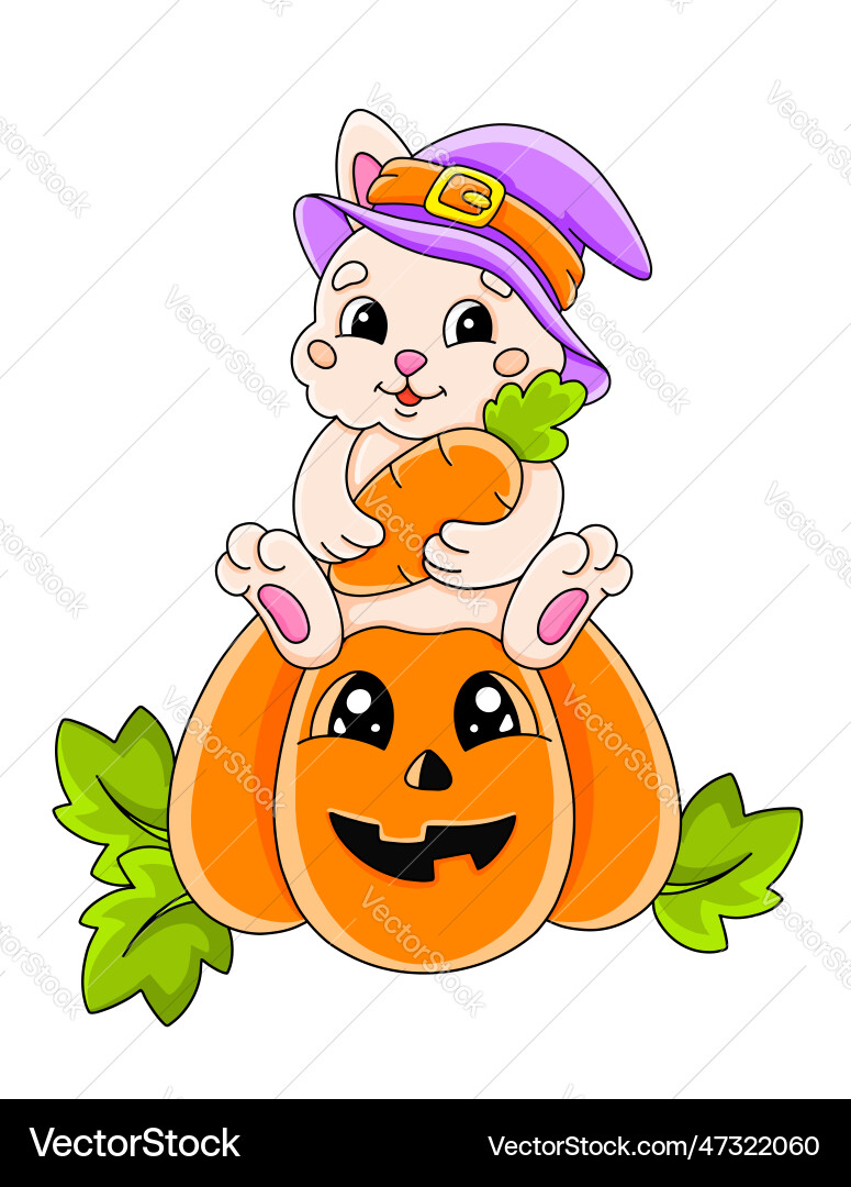 Cartoon character isolated on white background Vector Image