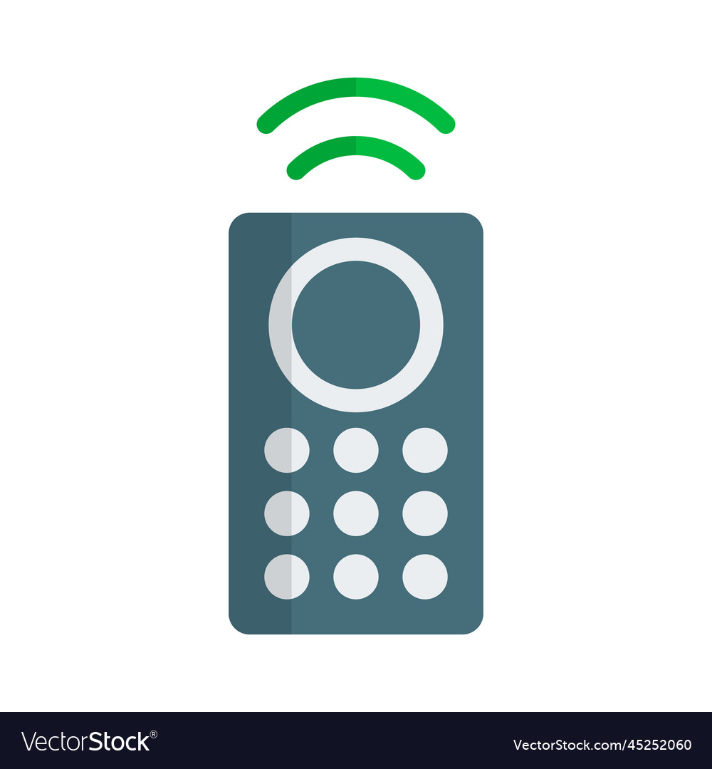 Modern remote control icon Royalty Free Vector Image