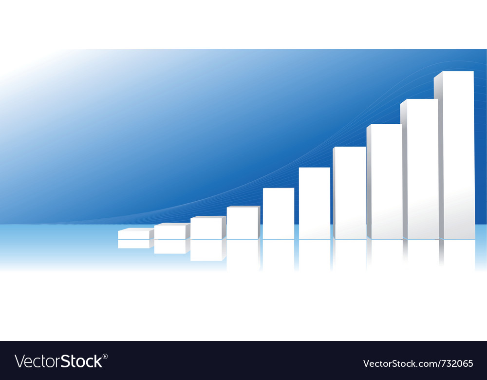 Statistical graph Royalty Free Vector Image - VectorStock