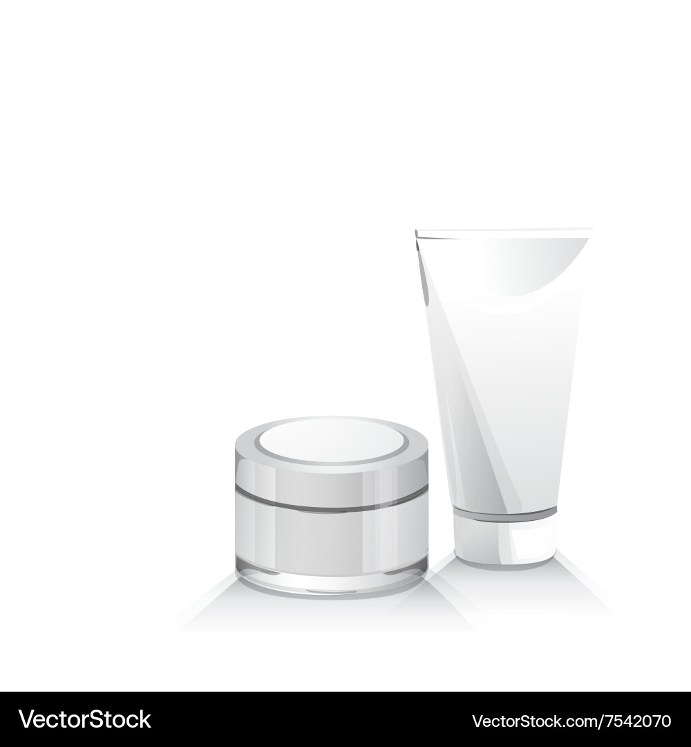Cream pot Royalty Free Vector Image - VectorStock