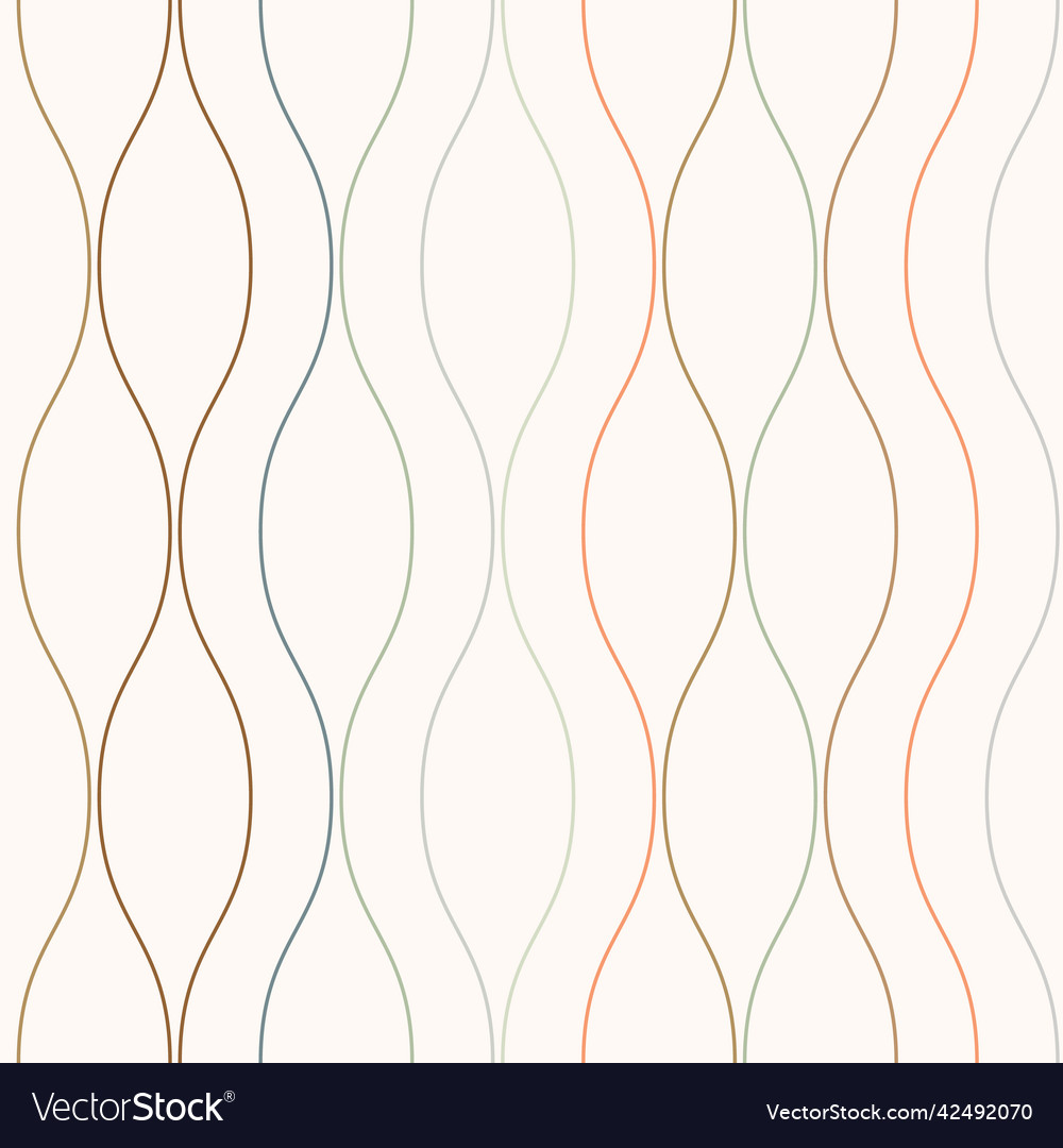 Retro geometric pattern seamless repeat Royalty Free Vector
