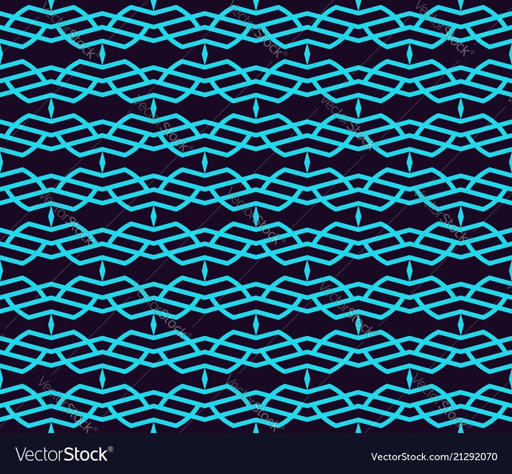 Seamless Pattern Modern Stylish Linear Texture Vector Image