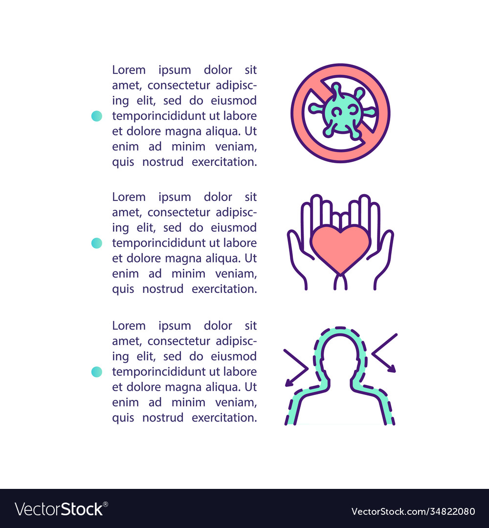 Healthy Heart And Immune System Concept Icon Vector Image