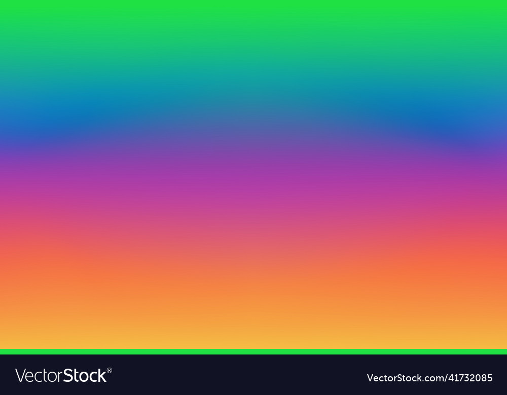Rainbow background gradient backdrop Royalty Free Vector