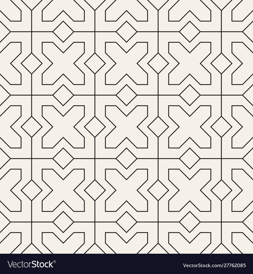 Seamless geometric pattern contemporary Royalty Free Vector