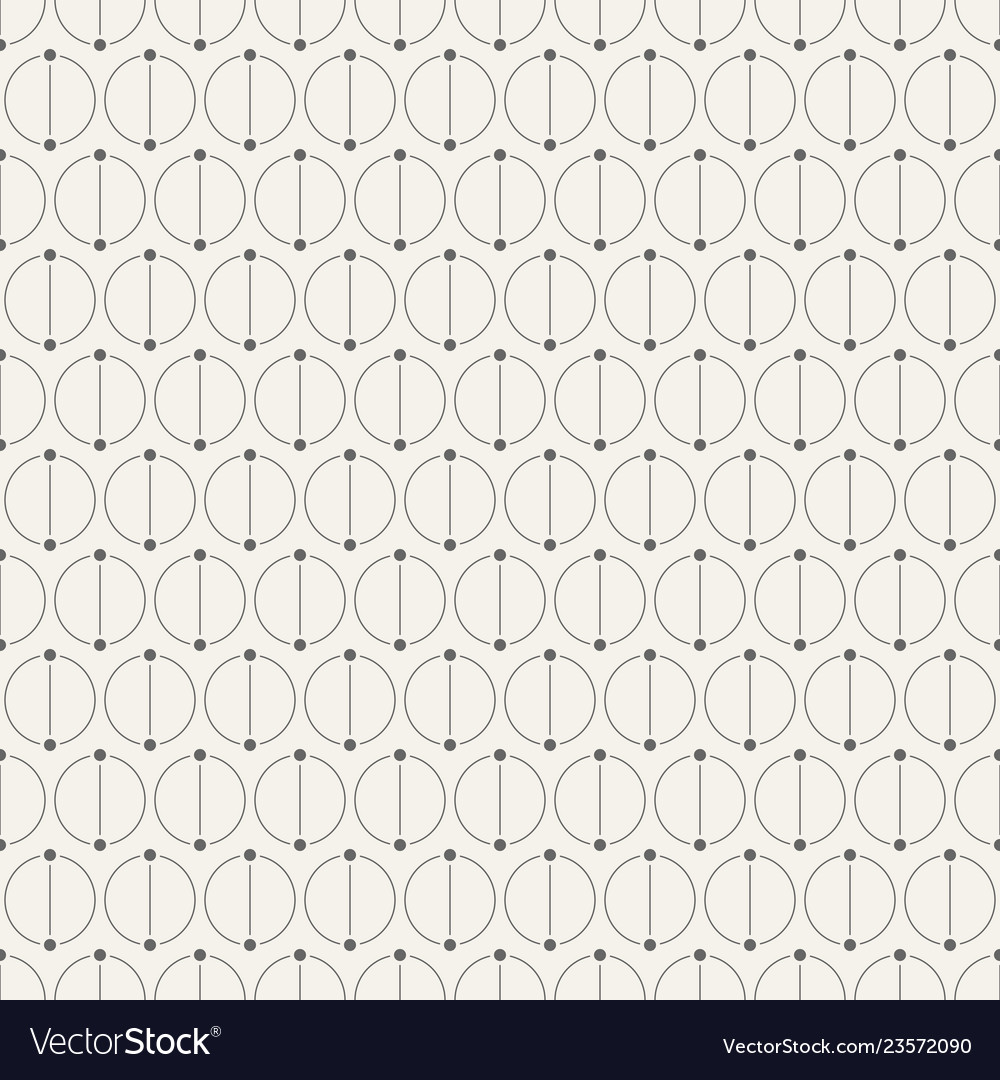 Abstract simple pattern with circles Royalty Free Vector