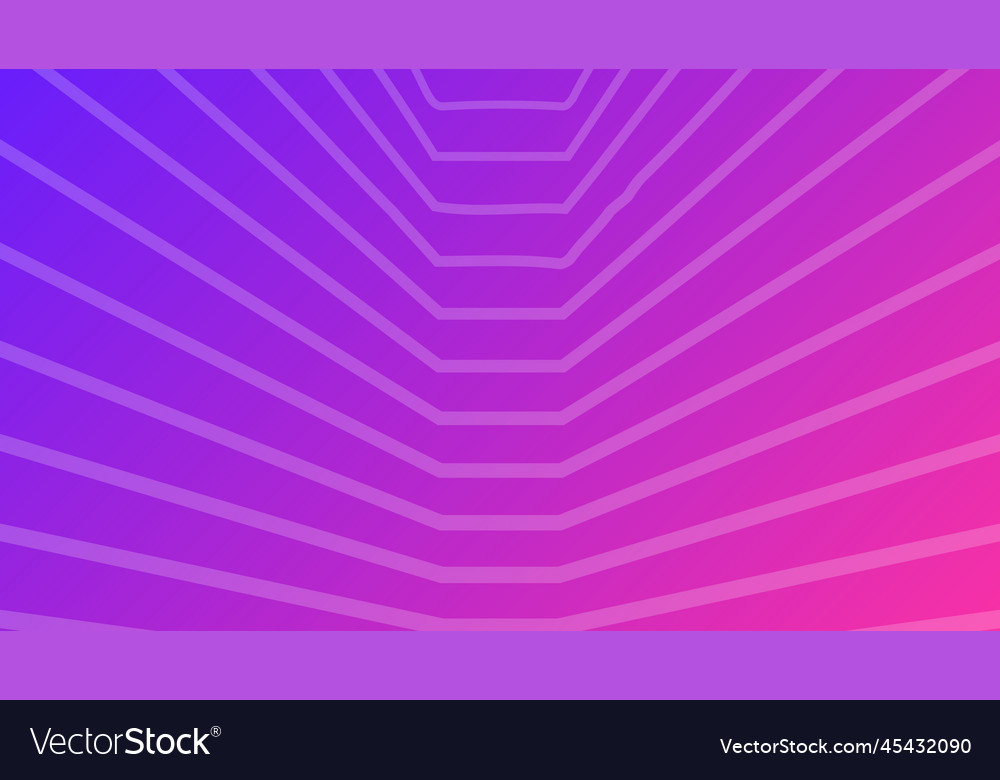 Modern colorful gradient background with lines Vector Image