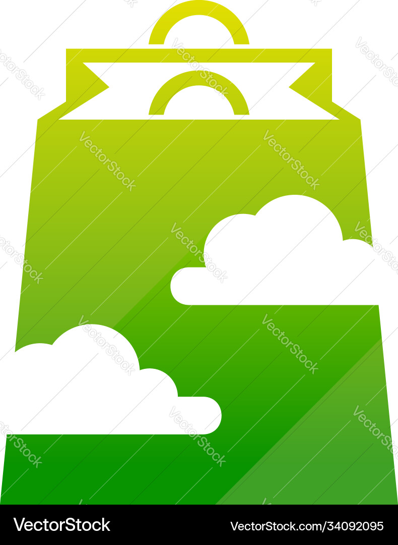 Cloud store logo designs online shop logo Vector Image
