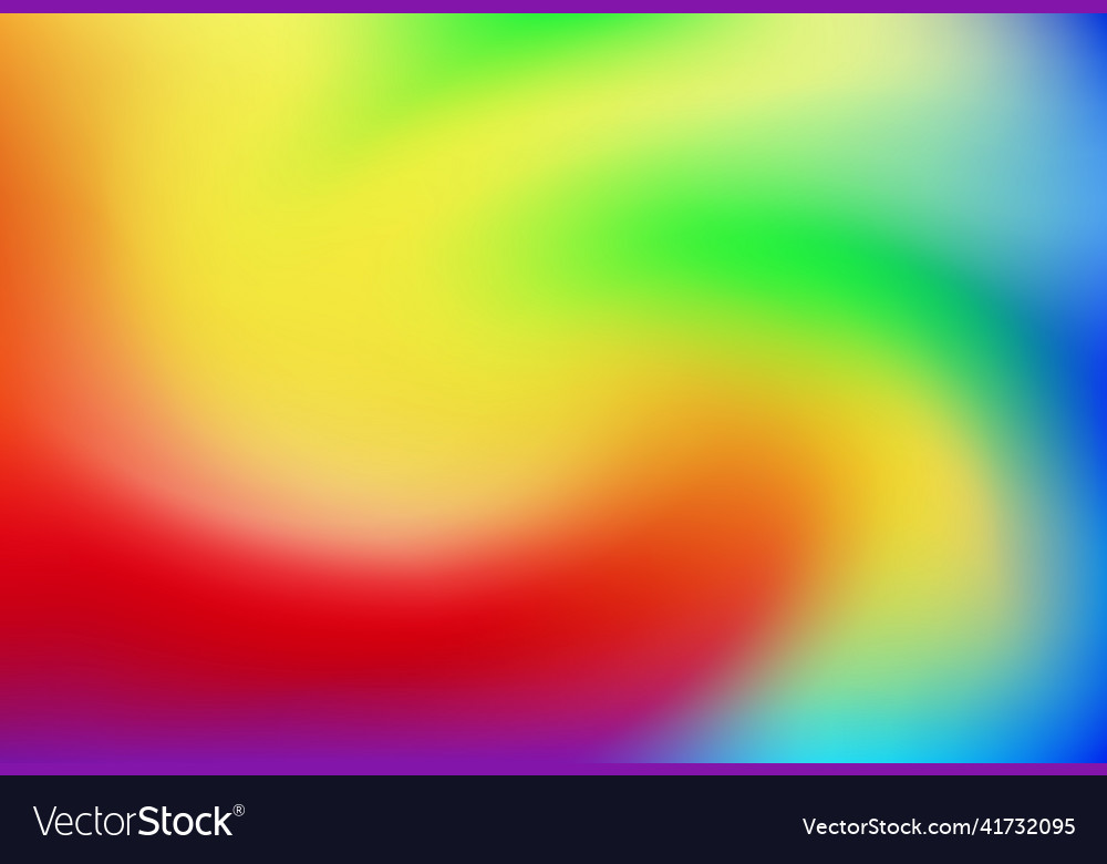 Rainbow background gradient backdrop Royalty Free Vector