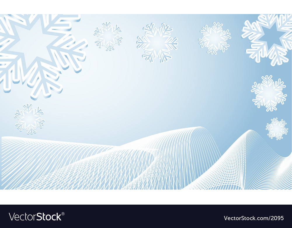 Winter background Royalty Free Vector Image - VectorStock