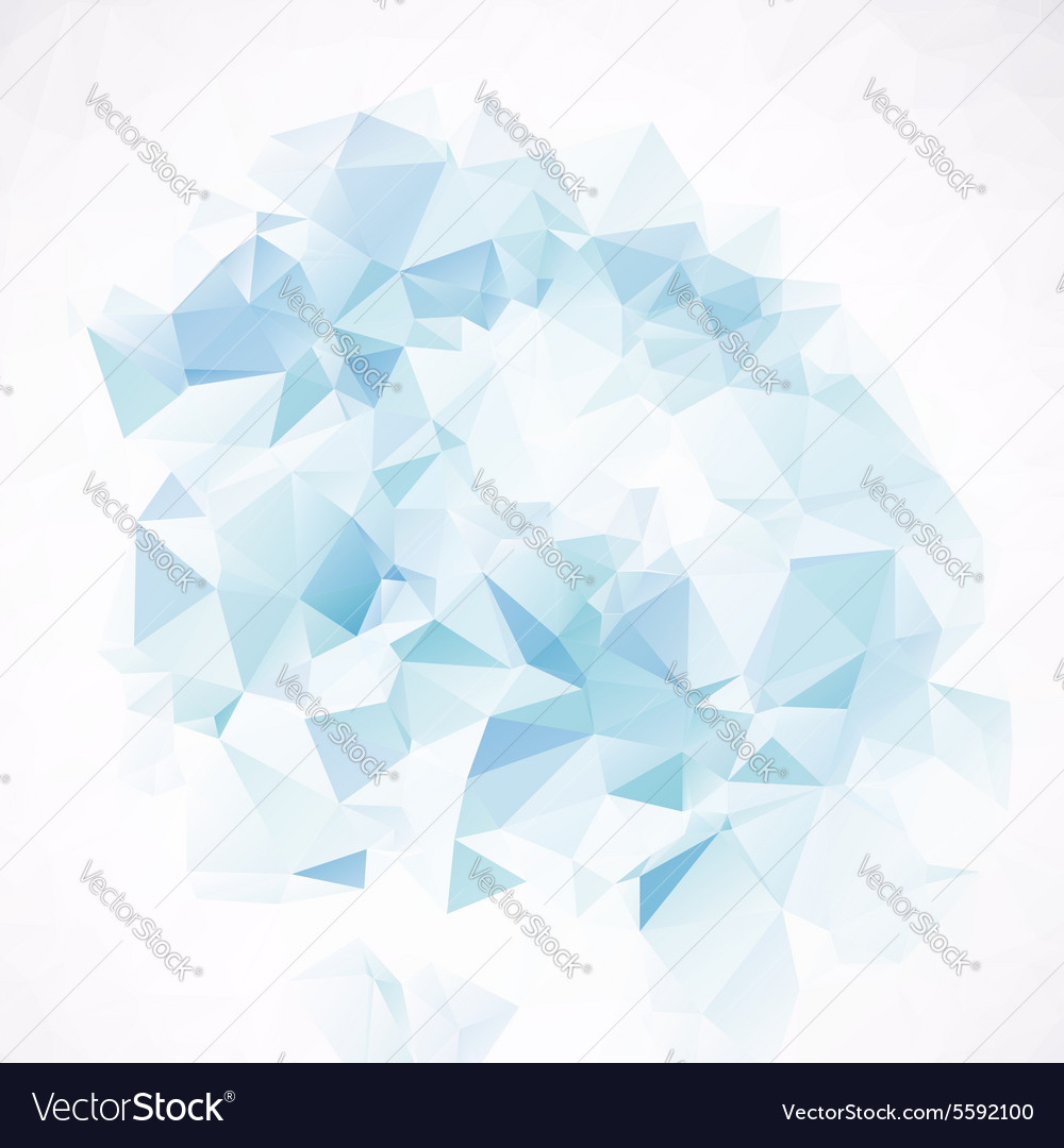 3d blue design element Royalty Free Vector Image