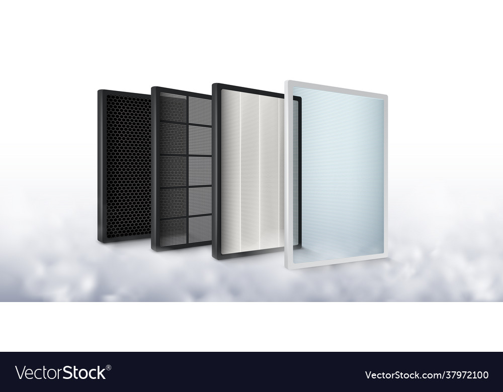 Air filter layer Royalty Free Vector Image - VectorStock