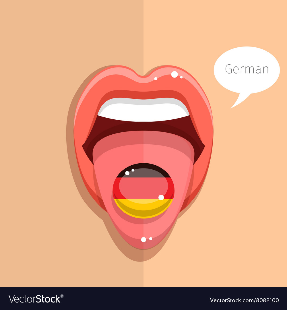 German language concept Royalty Free Vector Image