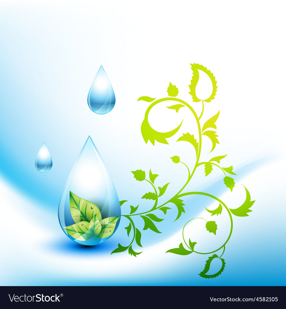 Eco background Royalty Free Vector Image - VectorStock