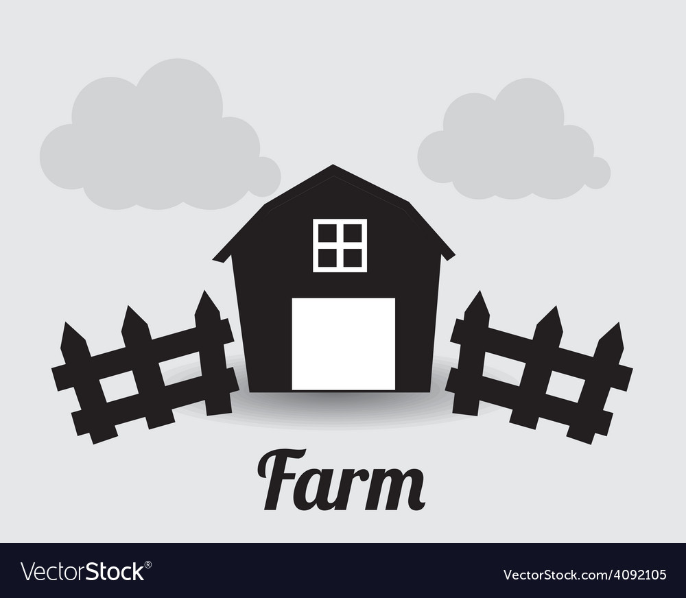 Farm design Royalty Free Vector Image - VectorStock