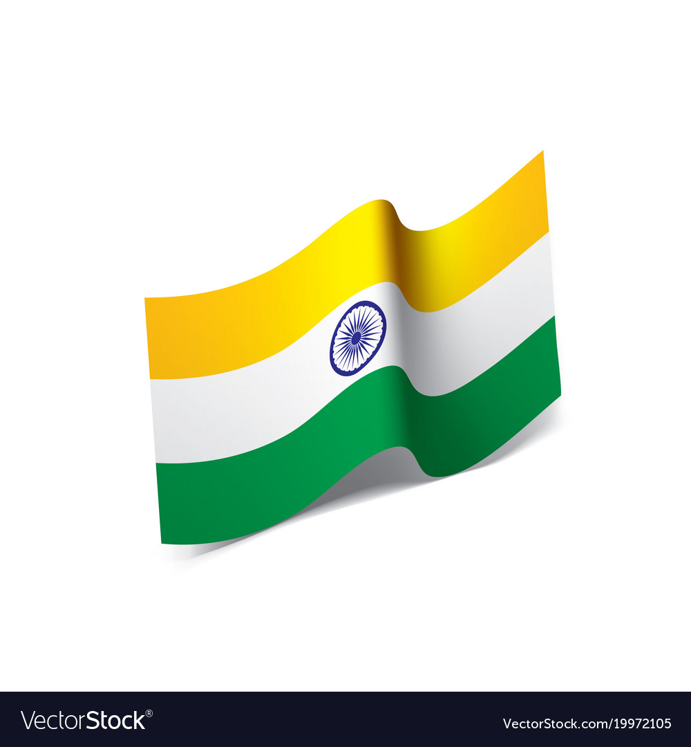 India flag Royalty Free Vector Image - VectorStock