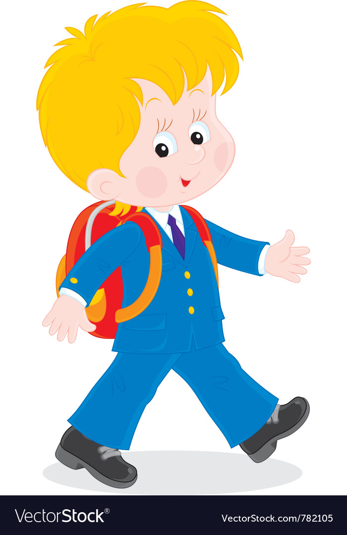 Schoolboy Royalty Free Vector Image - VectorStock
