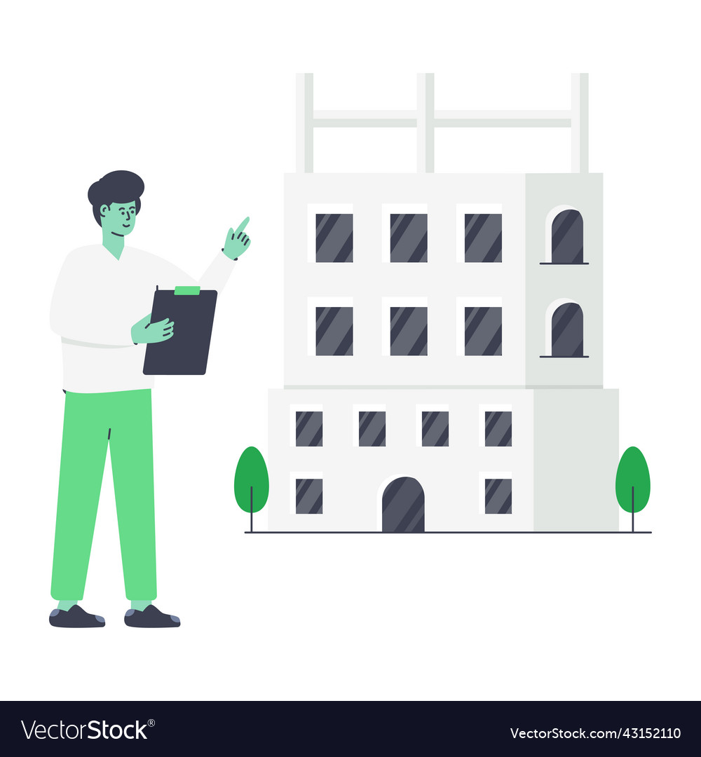 Building construction Royalty Free Vector Image