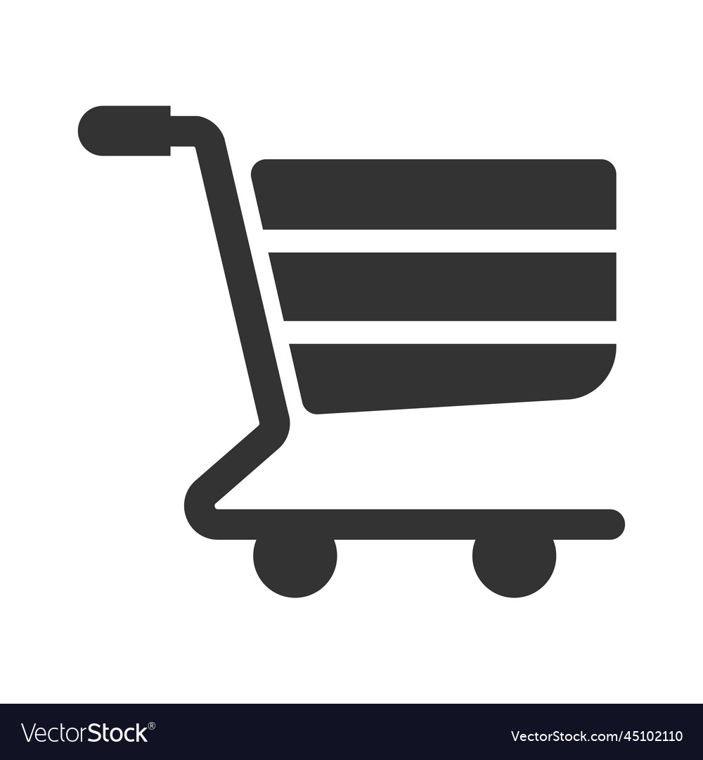 E commerce solution icon Royalty Free Vector Image