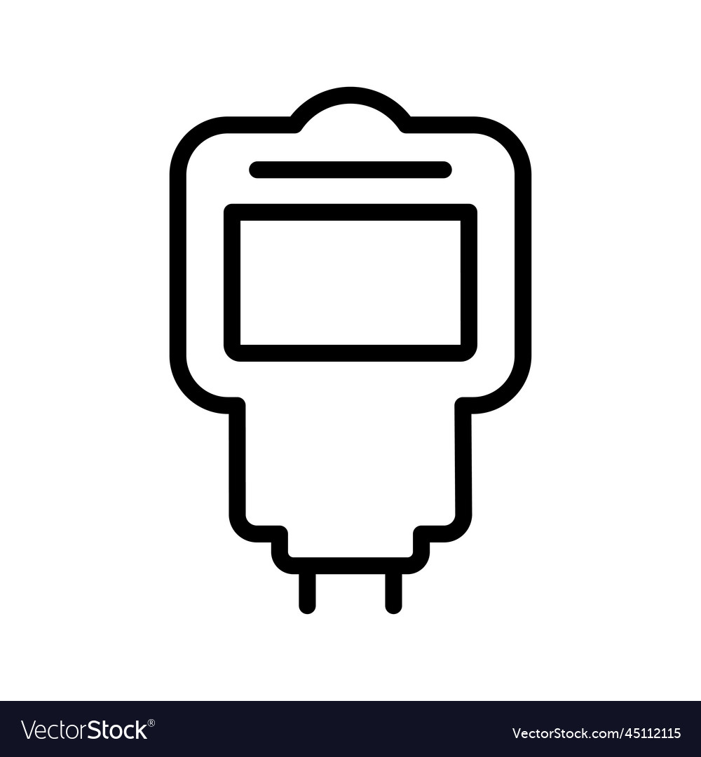 Camera flash icon Royalty Free Vector Image - VectorStock