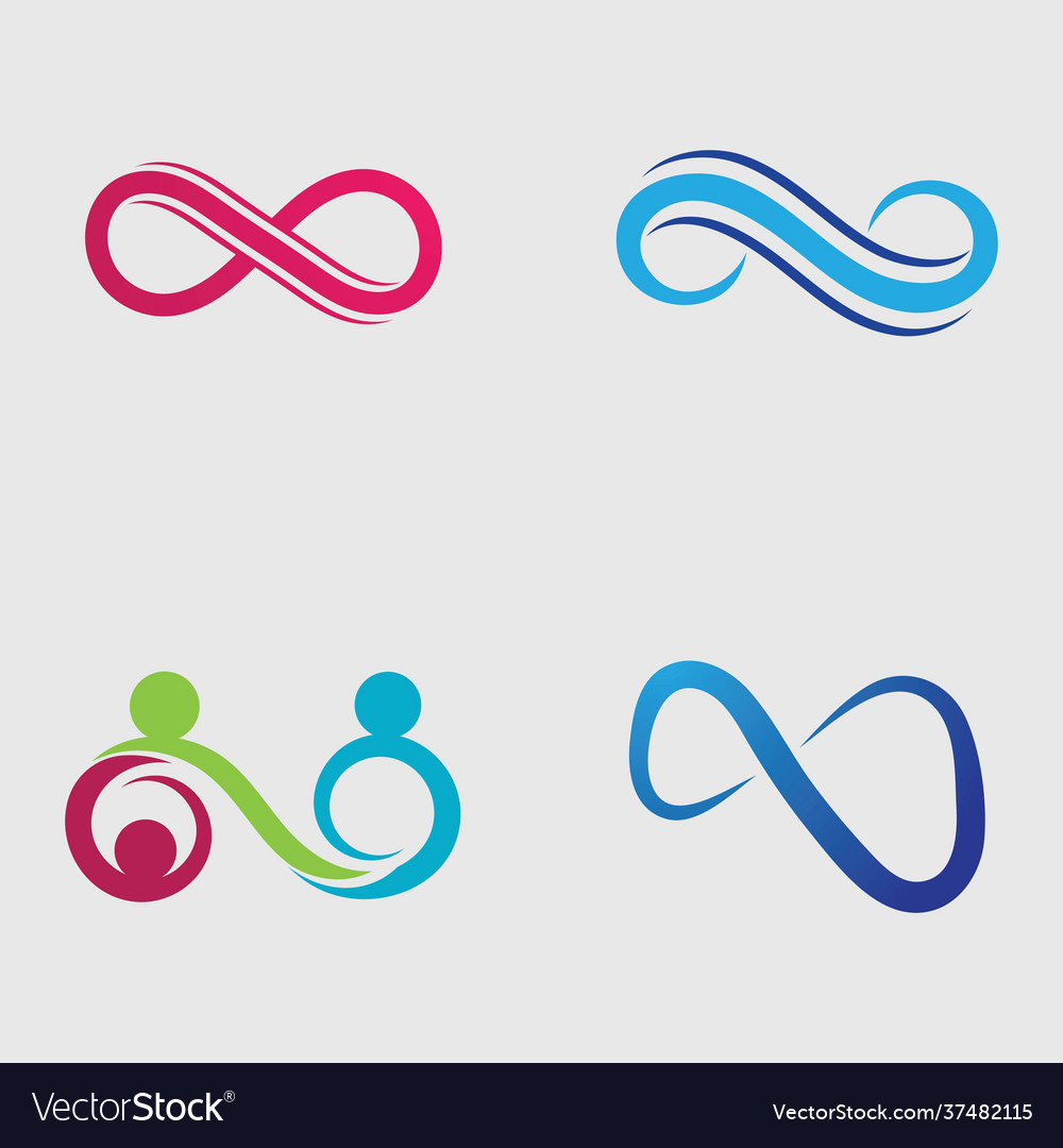 Infinity design Royalty Free Vector Image - VectorStock