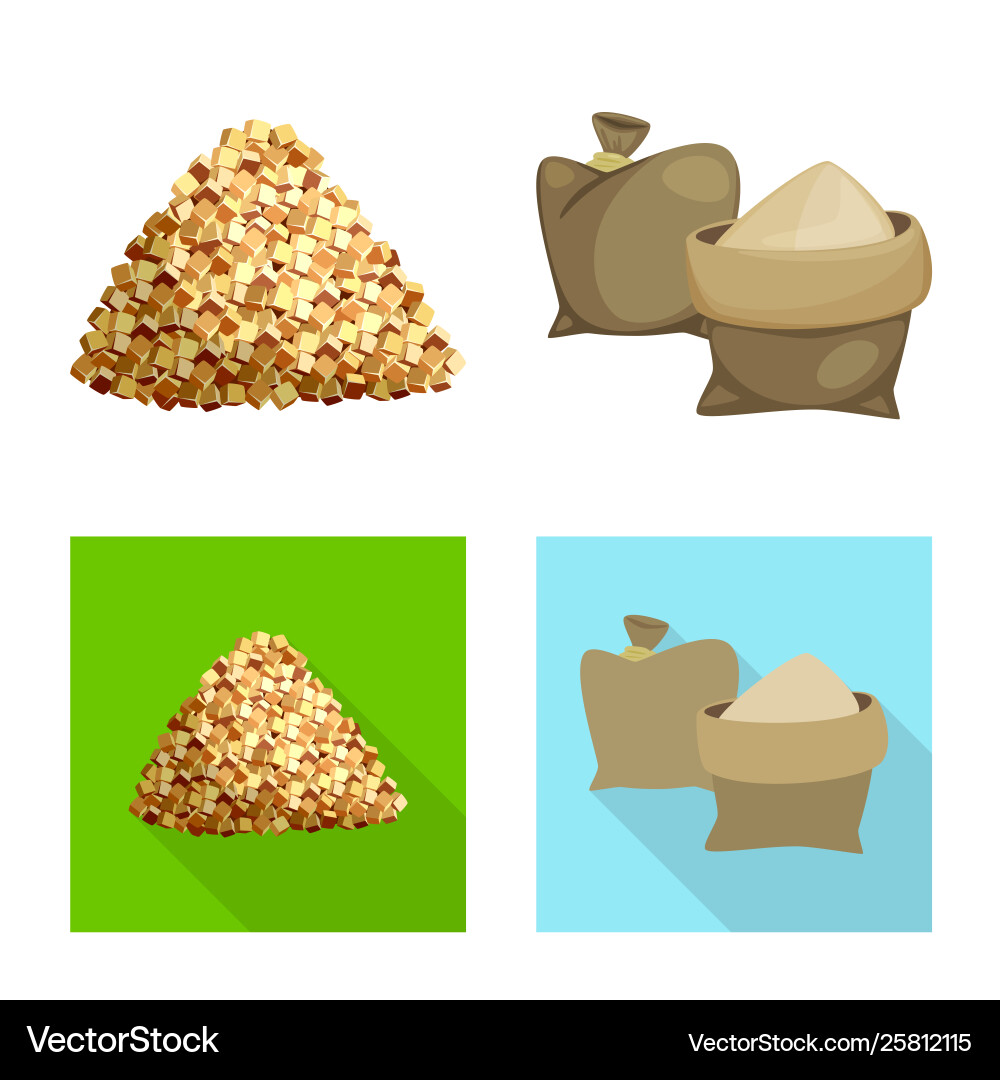 Isolated object farm and agriculture symbol Vector Image