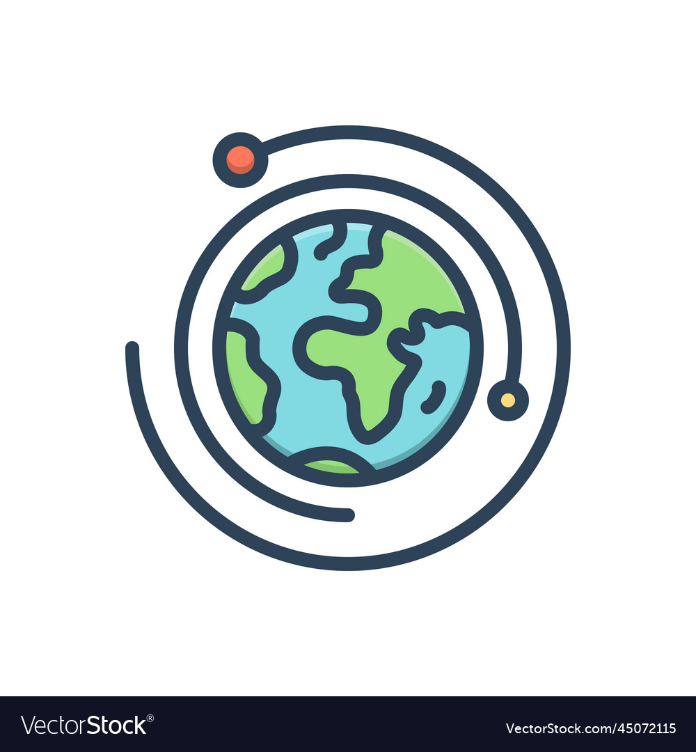 Orbit Royalty Free Vector Image - VectorStock