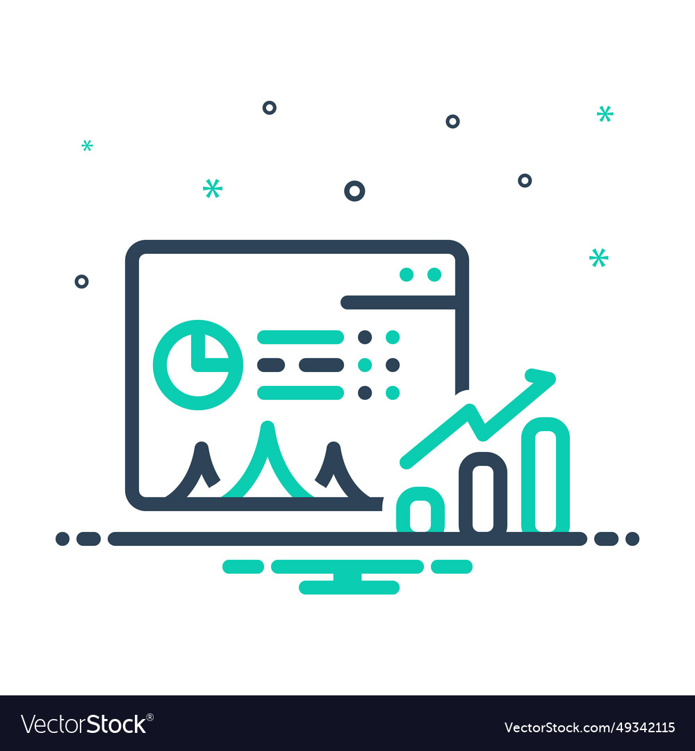 Statistics Royalty Free Vector Image - VectorStock