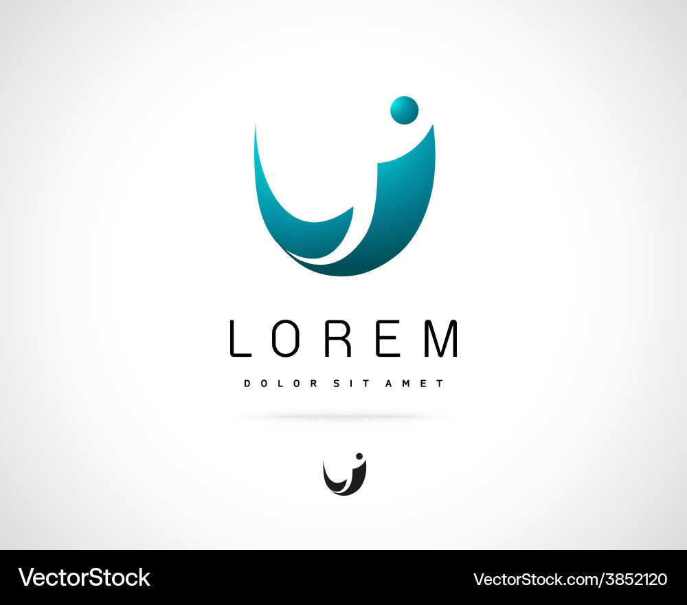 Abstract logo design template Royalty Free Vector Image