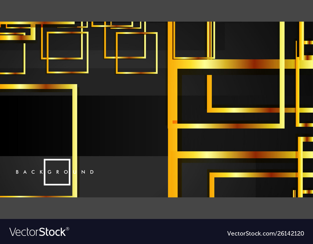 Modern abstract squares backgrounds with a black Vector Image