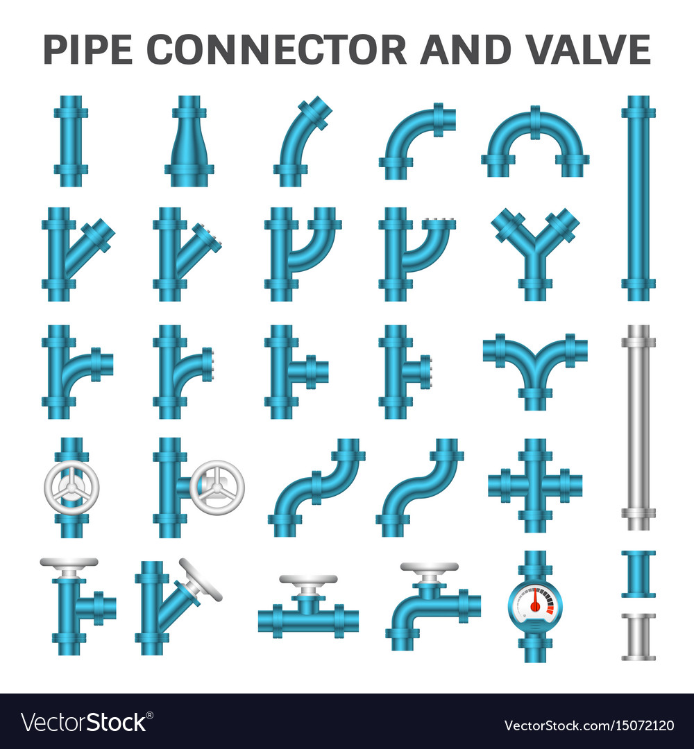 Pipe connector icon Royalty Free Vector Image - VectorStock