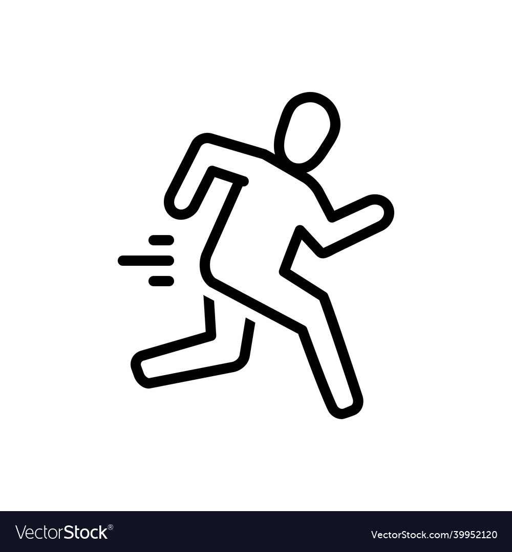 Run Royalty Free Vector Image - VectorStock