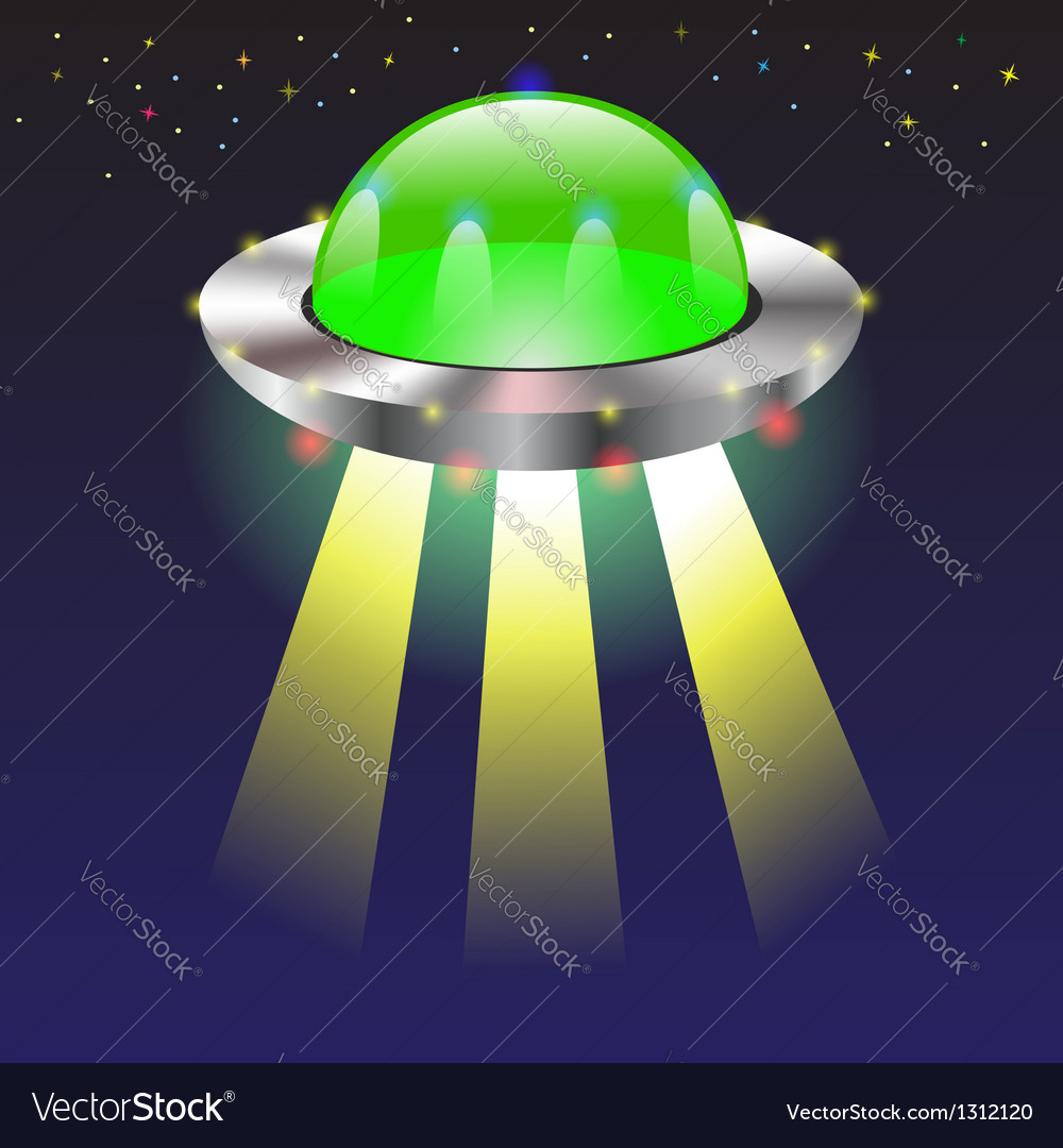 Spaceship Royalty Free Vector Image - VectorStock