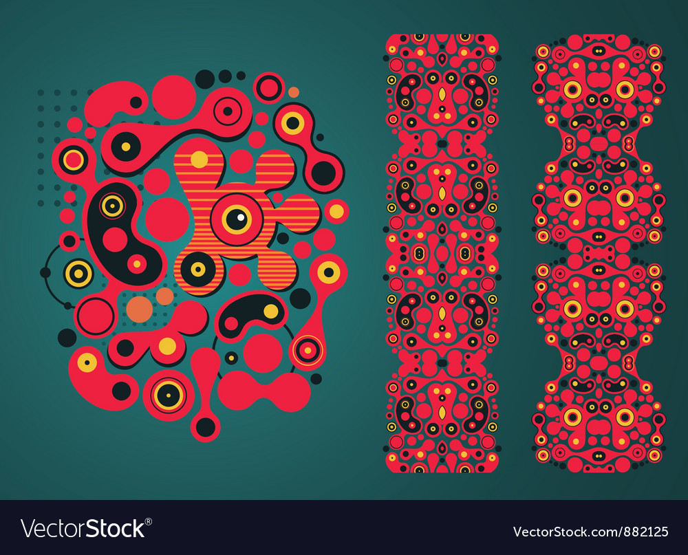 Abstract pattern Royalty Free Vector Image - VectorStock