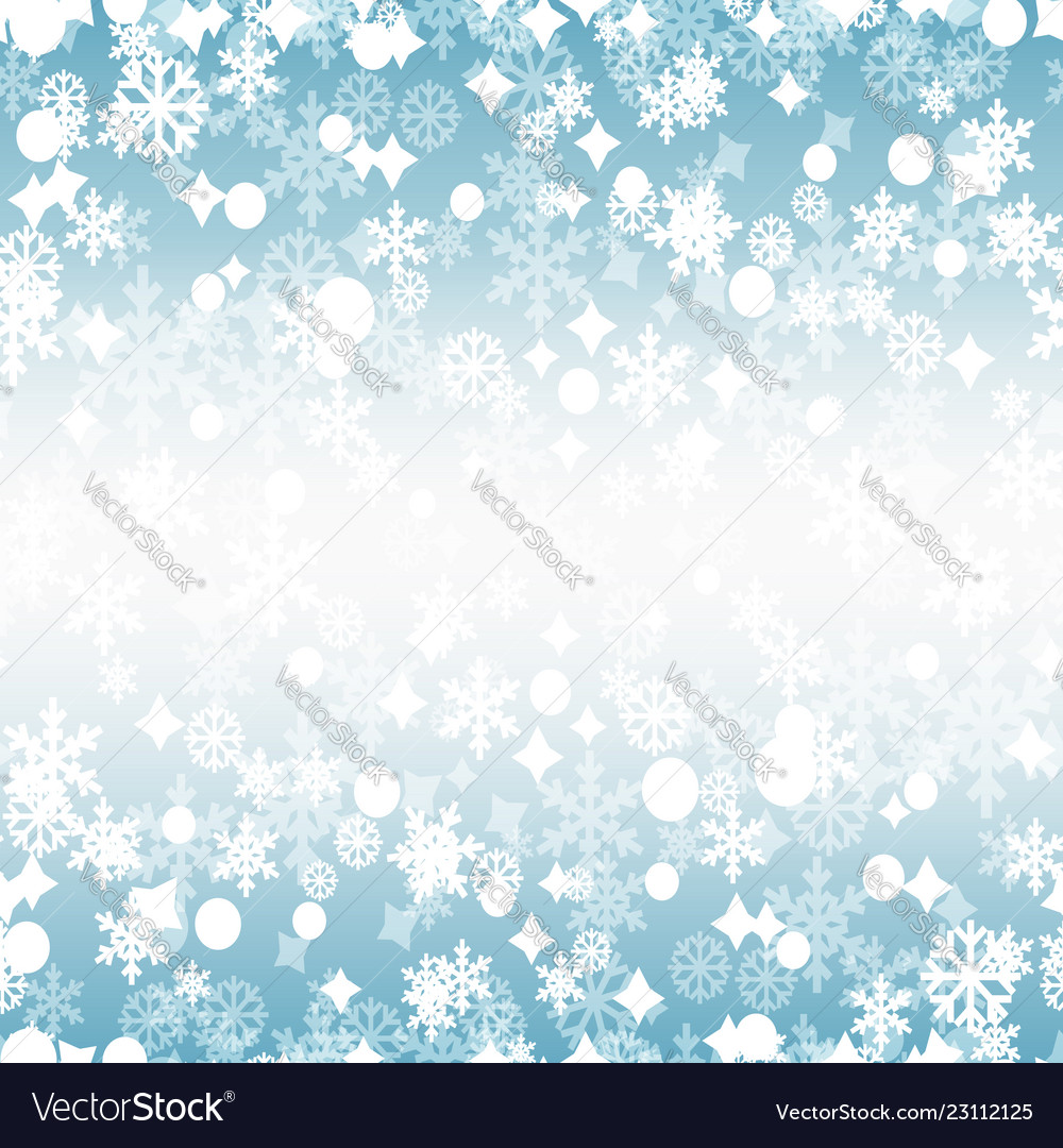 Bright winter seamless pattern Royalty Free Vector Image
