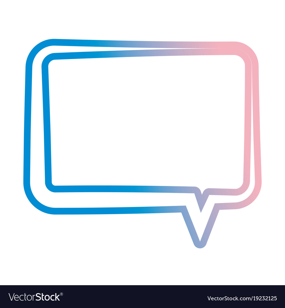 Chat bubble symbol Royalty Free Vector Image - VectorStock
