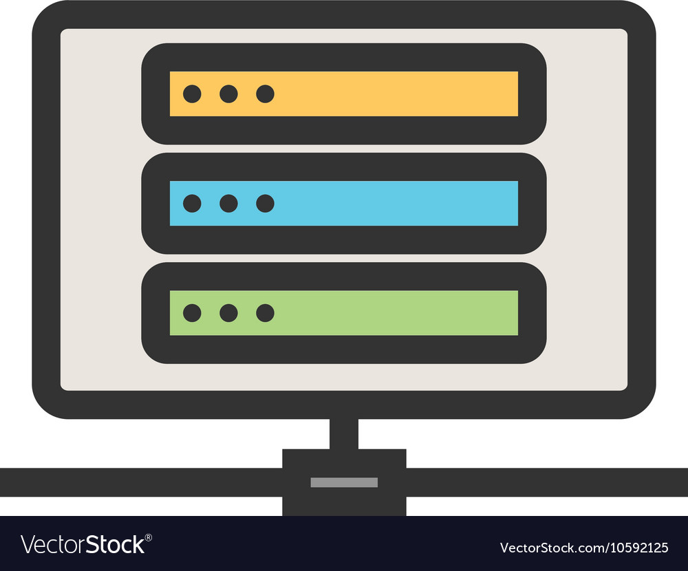 Corrupted data Royalty Free Vector Image - VectorStock