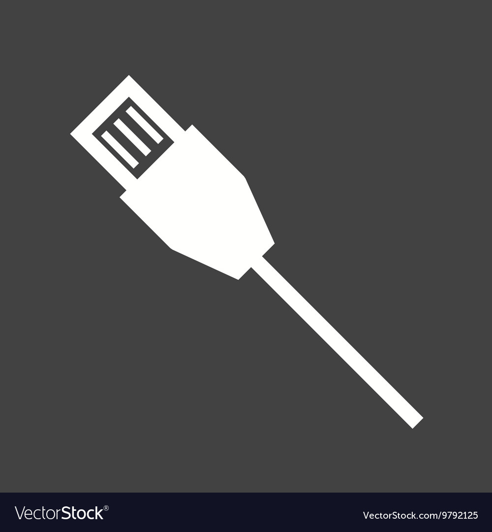 Internet cable Royalty Free Vector Image - VectorStock