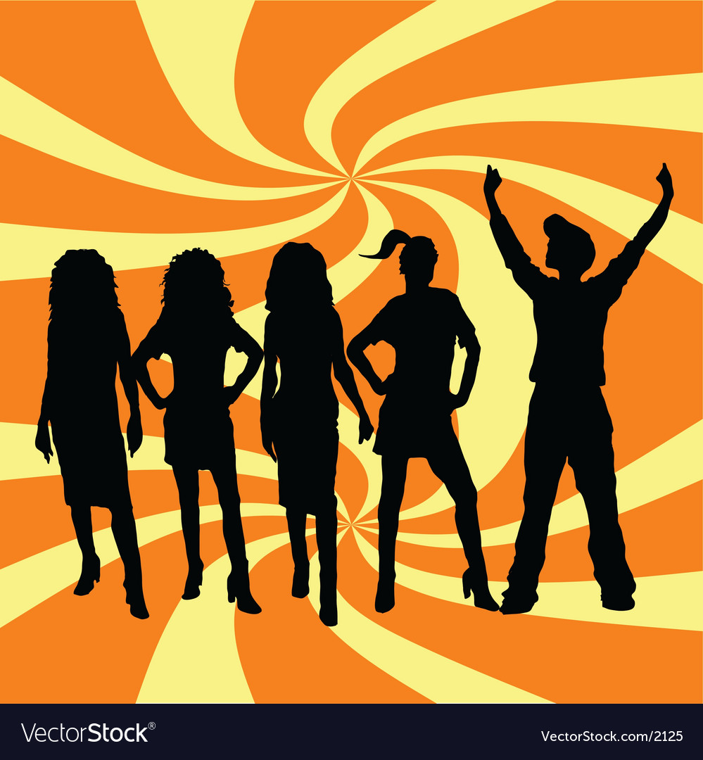 Young people Royalty Free Vector Image - VectorStock