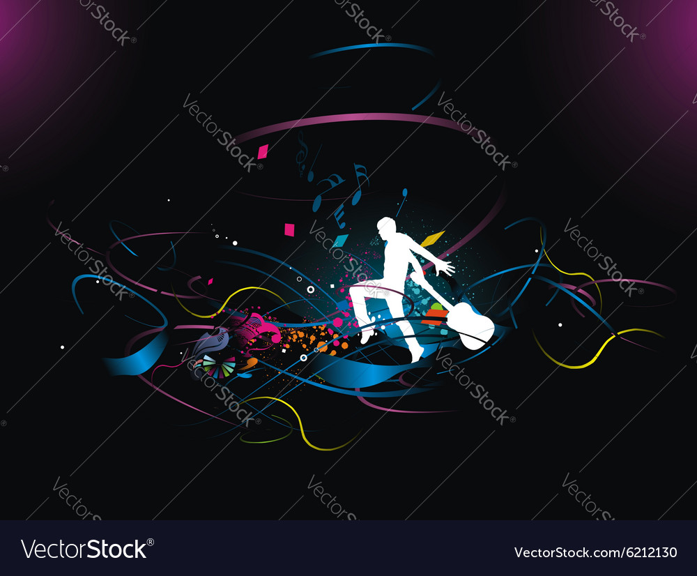 Music theme Royalty Free Vector Image - VectorStock