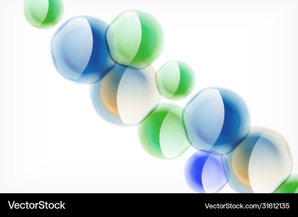 Abstract background - glass shiny transprent Vector Image