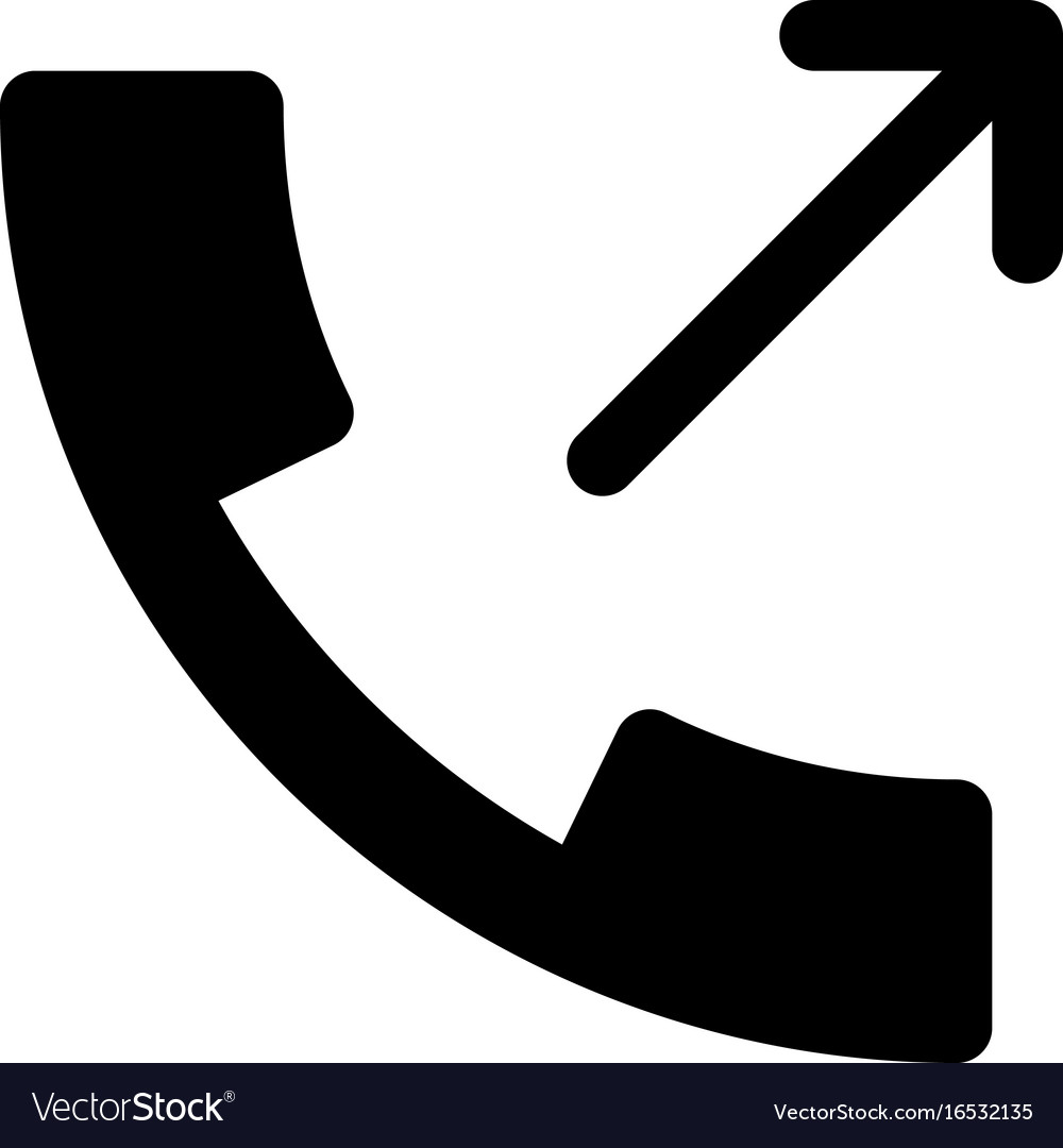 Call made Royalty Free Vector Image - VectorStock