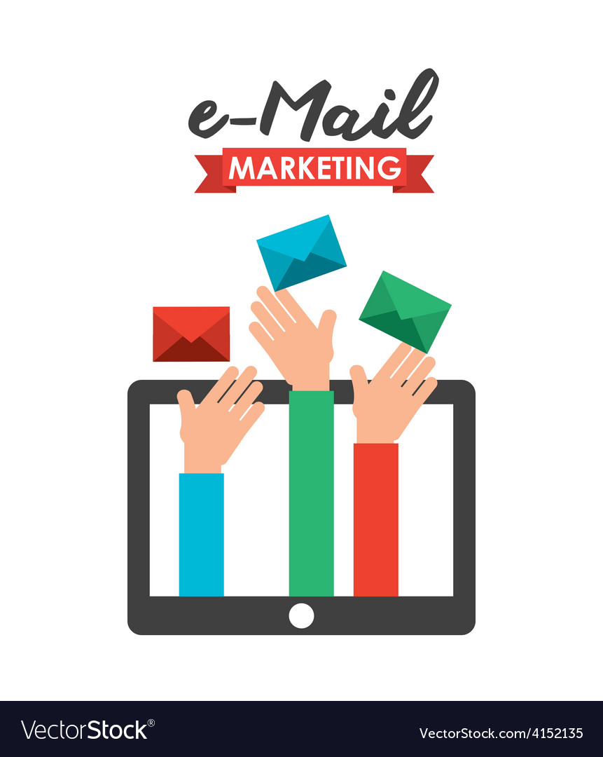 Email concept Royalty Free Vector Image - VectorStock