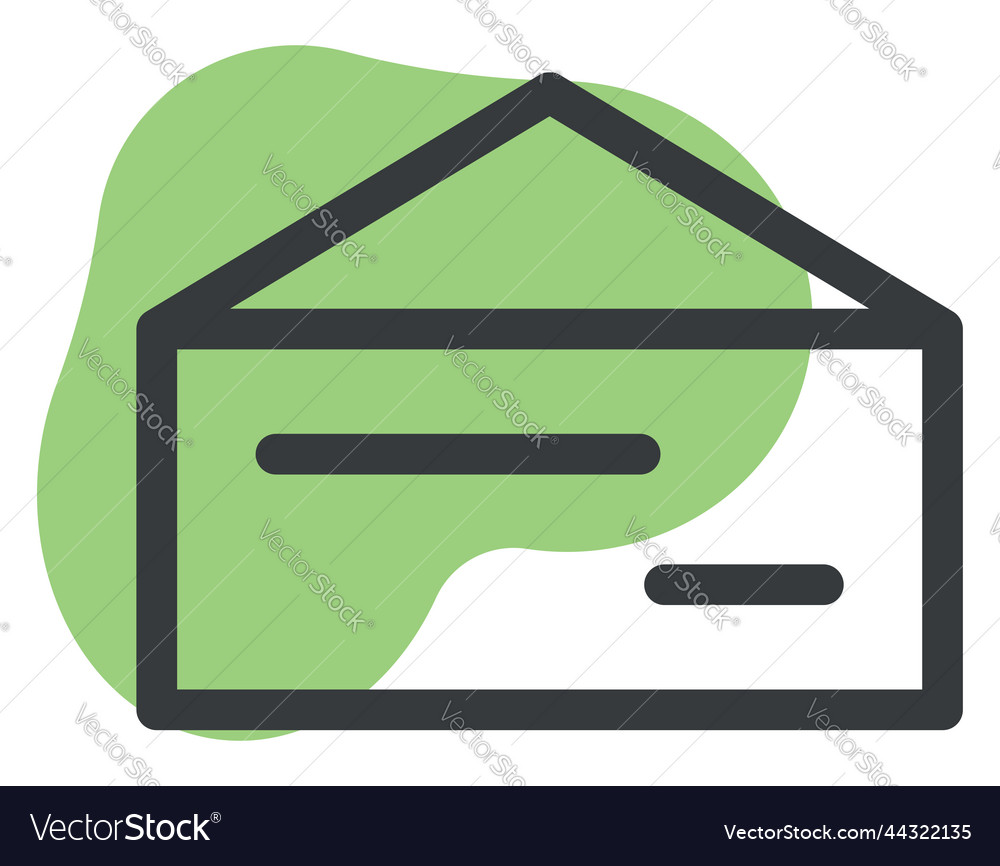 Interface mail on a white background Royalty Free Vector