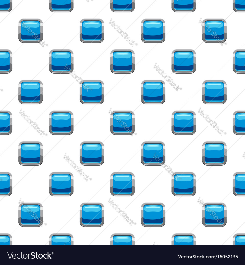Sky blue square button pattern Royalty Free Vector Image