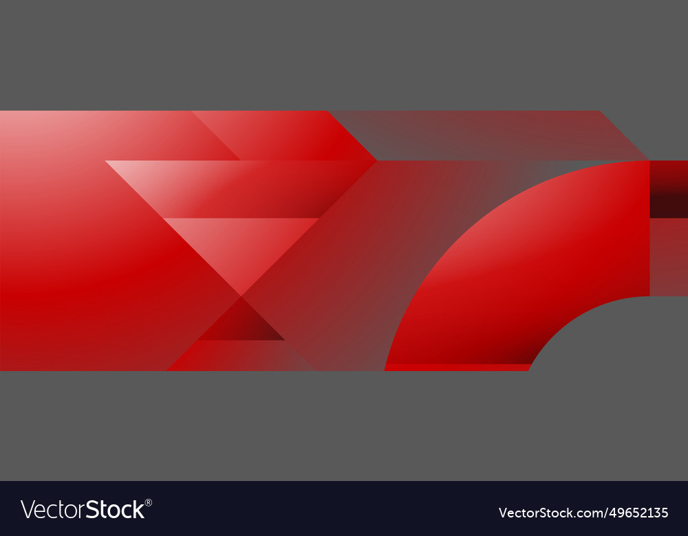 Triangles lines and round shapes - dynamic Vector Image