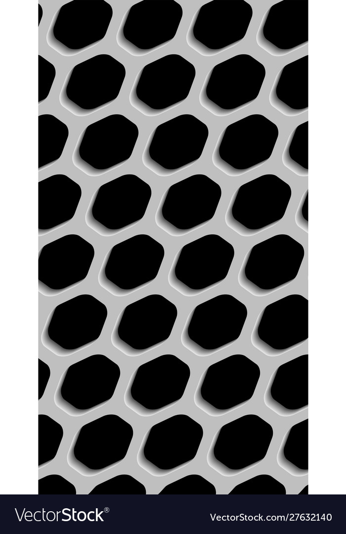 Decorative gray grid Royalty Free Vector Image