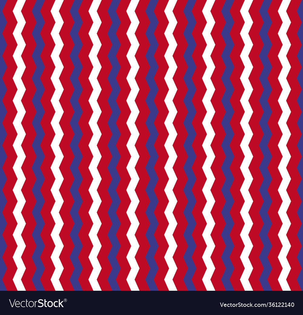 Seamless repeating simple zigzag patterns printed Vector Image