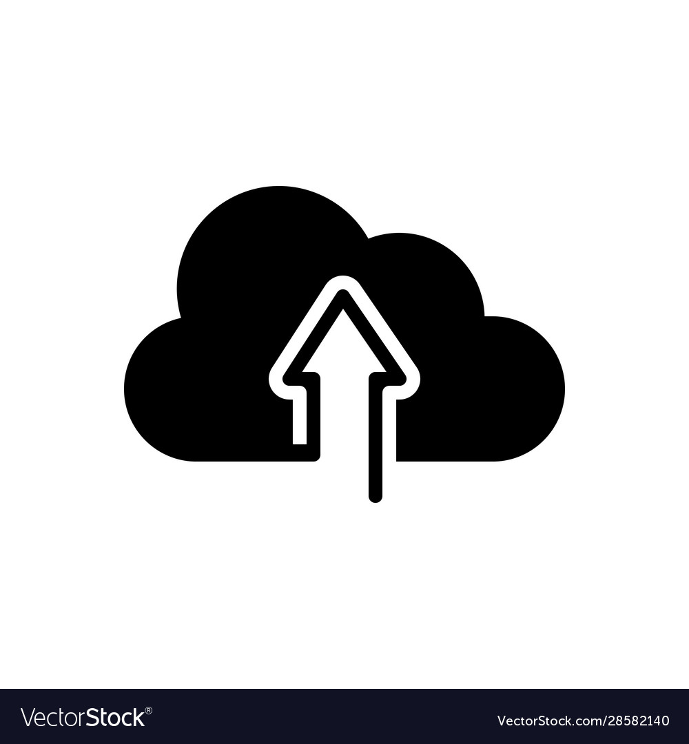 Upload to cloud Royalty Free Vector Image - VectorStock